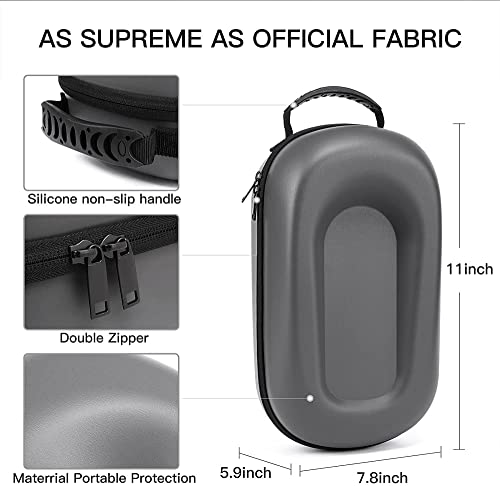 MengK Carrying Case for Oculus Quest 2 Compatible with Strap, Hard Case Lightweight Design for Easy Portability and Travel