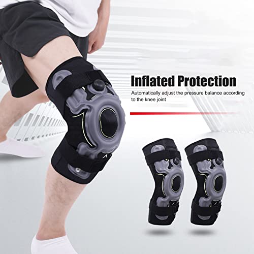 KneeBraceStabilizer, IncreaseStability KneeWrapsPatellaStabilizer Prevent Sports Injuries PressInflation for Exercise