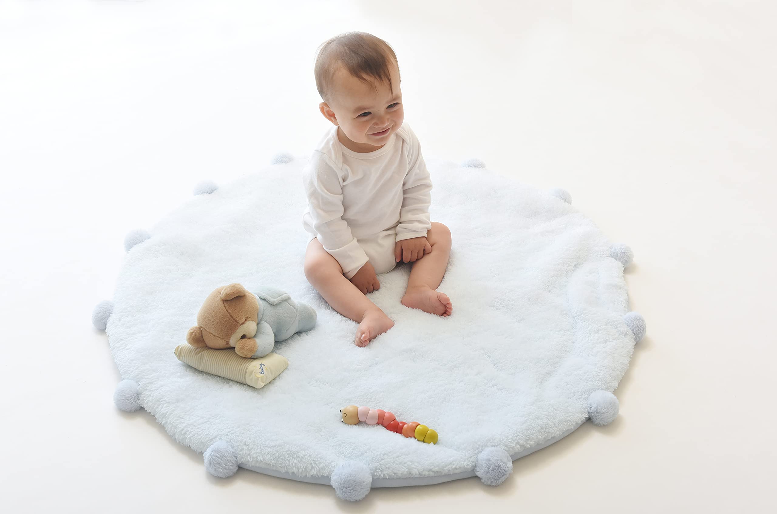 Grey POM Sherpa Play MATS