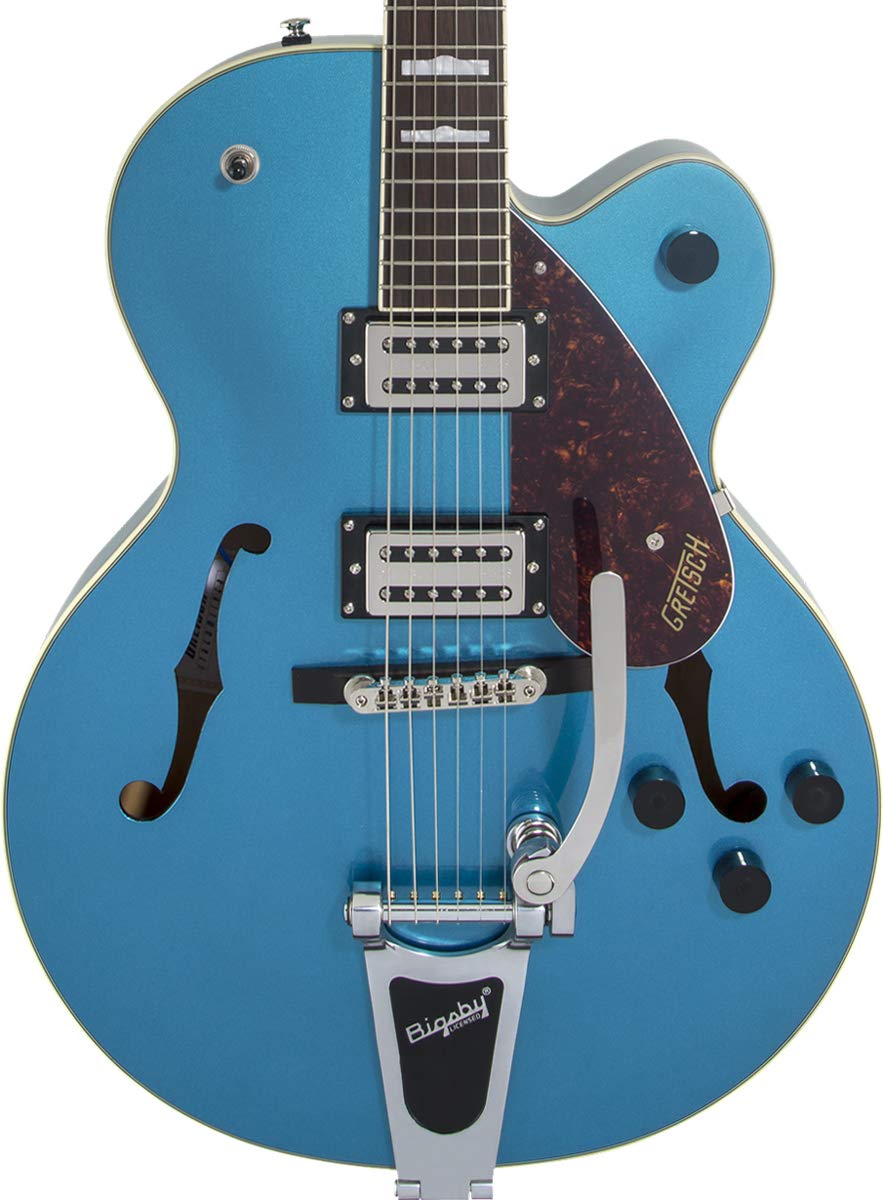 Gretsch G2420T Streamliner Hollow Body Riviera Blue w/Bigsby & Broad'Tron Pickups