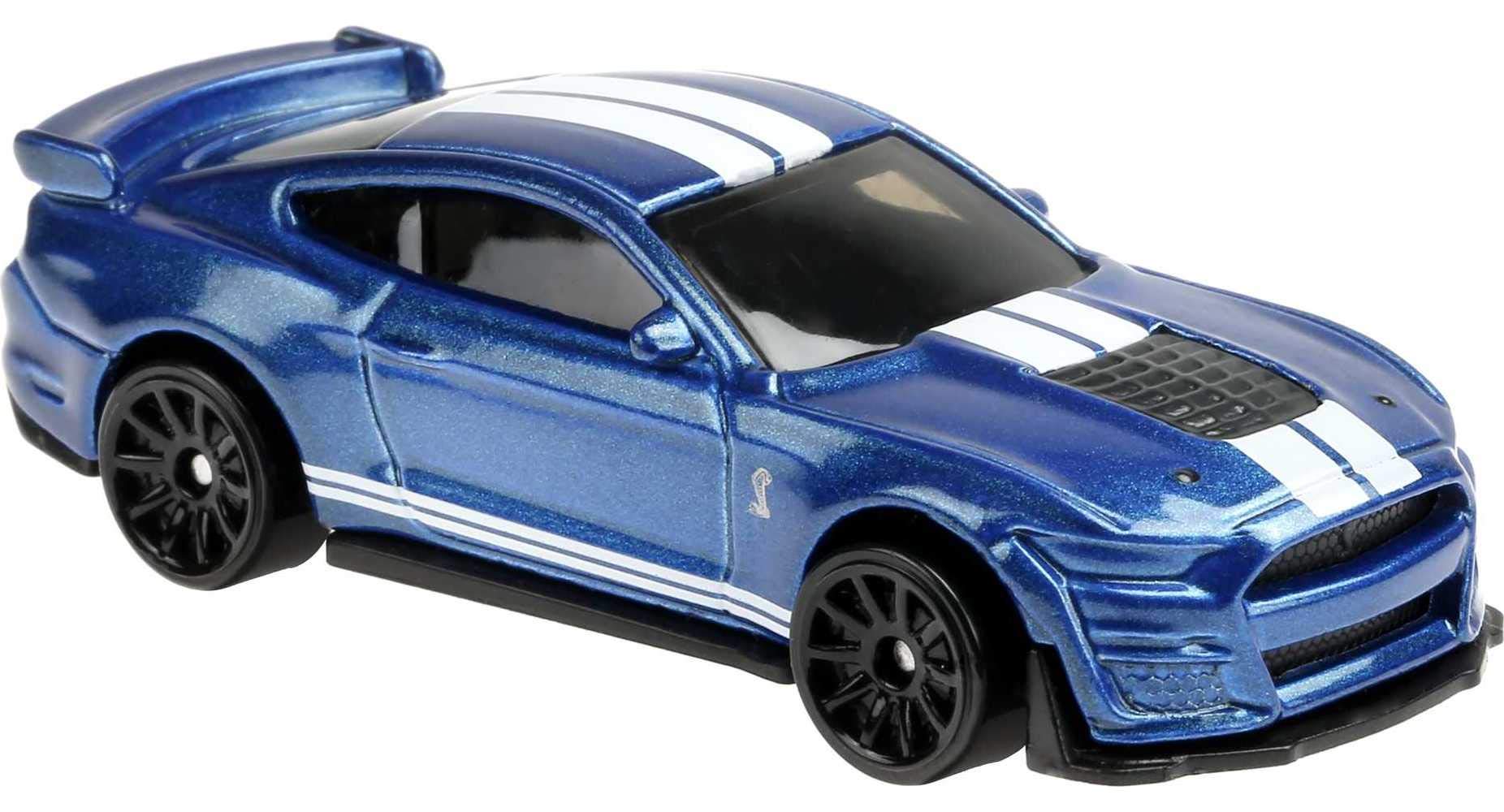 Hot Wheels Muscle Mania 10 Pack Mini Collection, 1:64 Scale Muscle Cars with Authentic Sculpt, Iconic Casting & Custom Stripe for Collectors & Kids Aged 3 & Up [Amazon Exclusive]