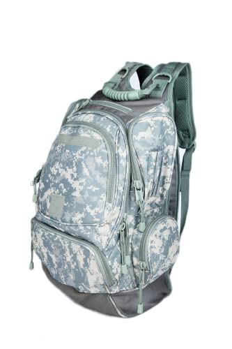 XWL SPORTS Camouflage Hiking Backpack 40L Tactical Military Backpack for Camping,Hiking (ACU)