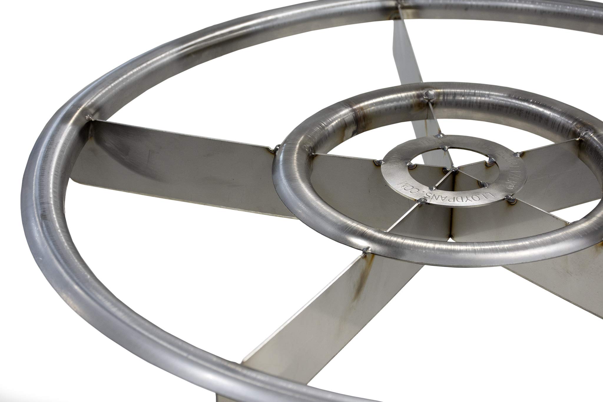 LloydPans 16 inch 5-Slice Slice Pizza Cutter The Equalizer Multi-Blade Rocker Knife Slice Pizza Cutter *Made for commercial use not intended for home use *