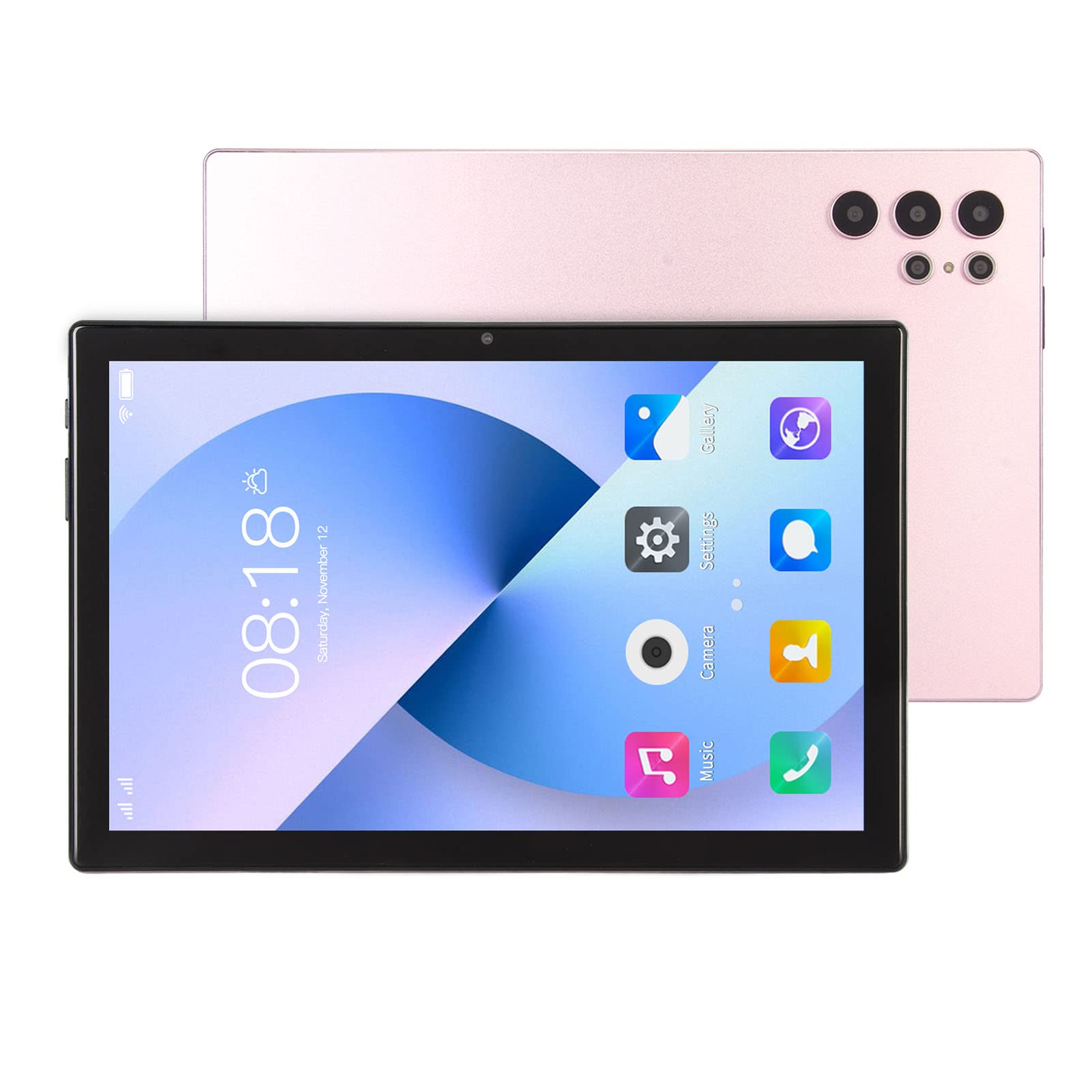 Honio Intelligent Tablet, 100-240V US Plug 8 Core MT6753 CPU (Rose Gold)