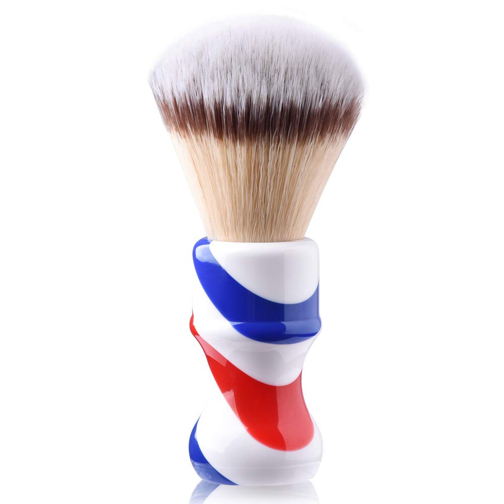 Je&Co Luxury Shaving Brush for Men, 24mm Dense Knot with Classical Handle