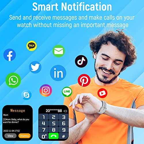 MICOKON Smartwatch for Android iOS Phones hdjjkfa