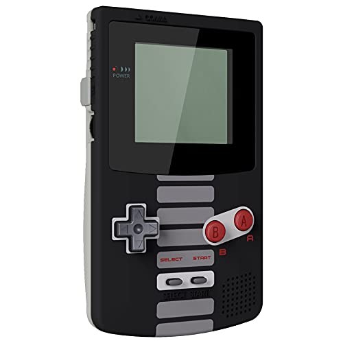 IPS Ready Upgraded eXtremeRate Classics NES Style Replacement Shell Full Housing & Black Screen Lens for Gameboy Color β Fit for GBC OSD IPS & Regular IPS & Standard LCD β Console & IPS Screen Without