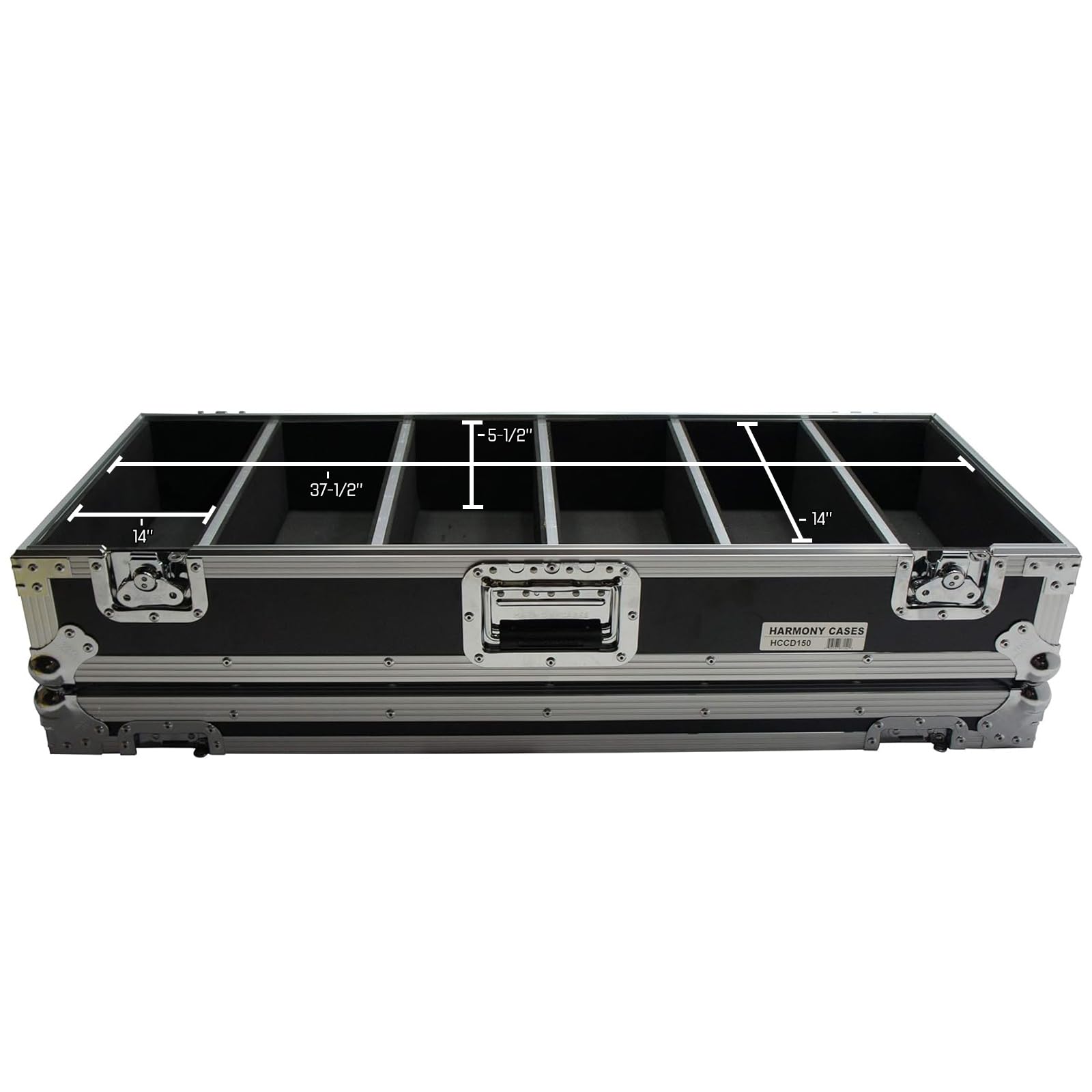 Harmony Audio HCCD150 150 Jewel or 450 Sleeve CD Transport Road Case New