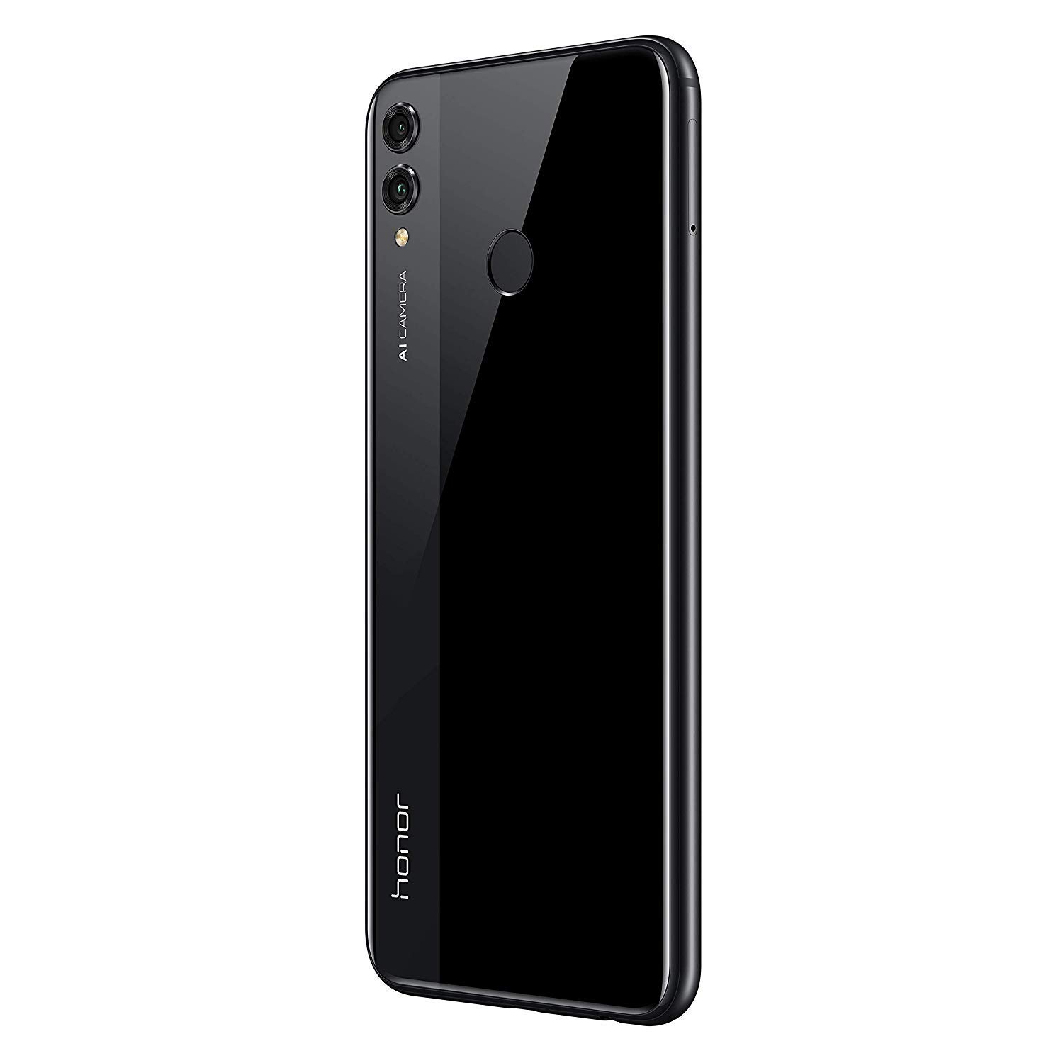 Honor 8X (64GB + 64GB SD) 6.5" HD, US + Global 4G LTE Dual SIM GSM Factory Unlocked Smartphone - International Version JSN-L23 (Black)