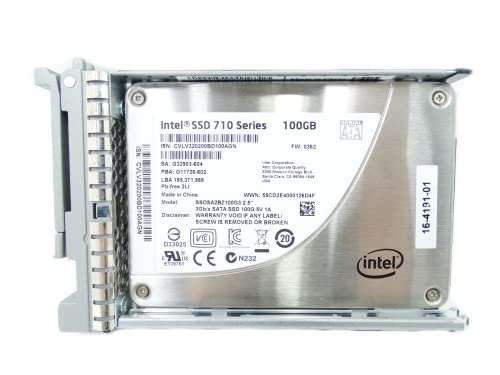 METservers SSD 710 100GB 3GB/s SATA 2.5'' SSD Solid State Drive 16-4191-01 (Renewed)