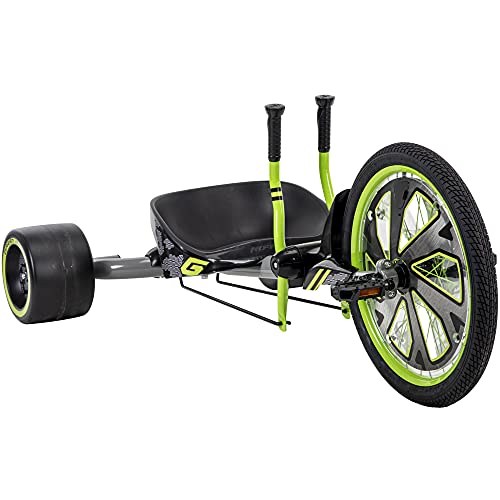 Huffy Green Machine 20” Drift Trike for Kids,Grey