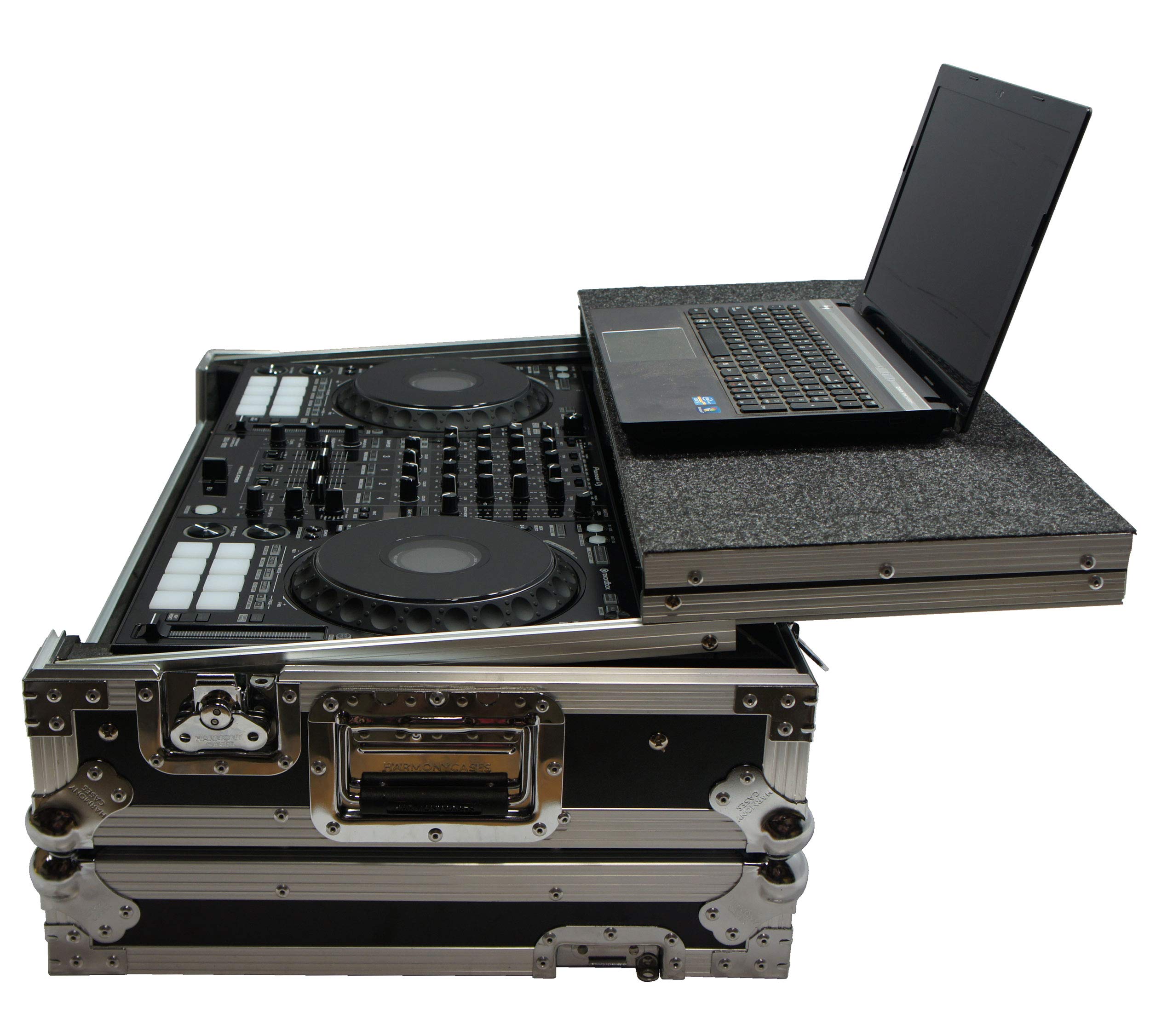 Harmony Audio HCDDJ1000LT Flight Glide Laptop Stand Custom Case Compatible with Pioneer DDJ-1000