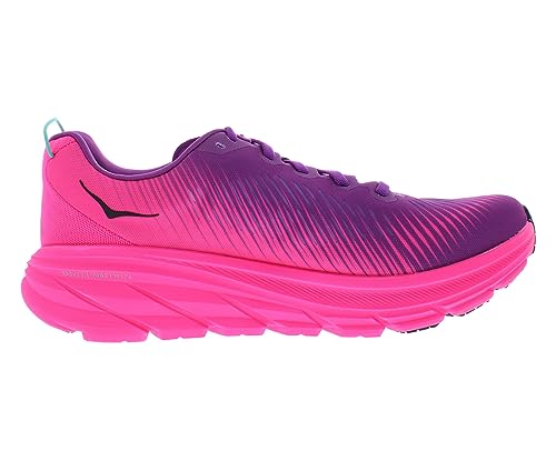 HOKA ONE ONE Rincon 3 Womens Shoes Size 7, Color: Beautyberry/Knockout Pink