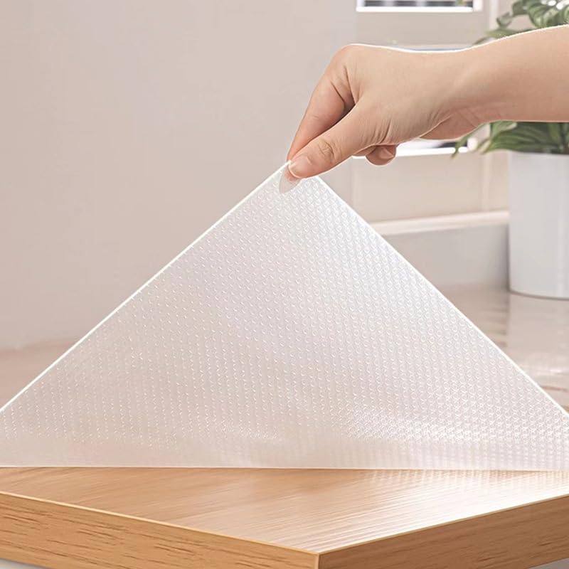 Hoomall Gray 11.8 ×118 Inches Shelf Liners for Kitchen Cabinets Pantry Cabinets Liners Refrigerator Shelf Liners Drawer Liner for Laundry,Cupboard,Bathroom Non-Slip,Thick,Durable and Easy to Cut