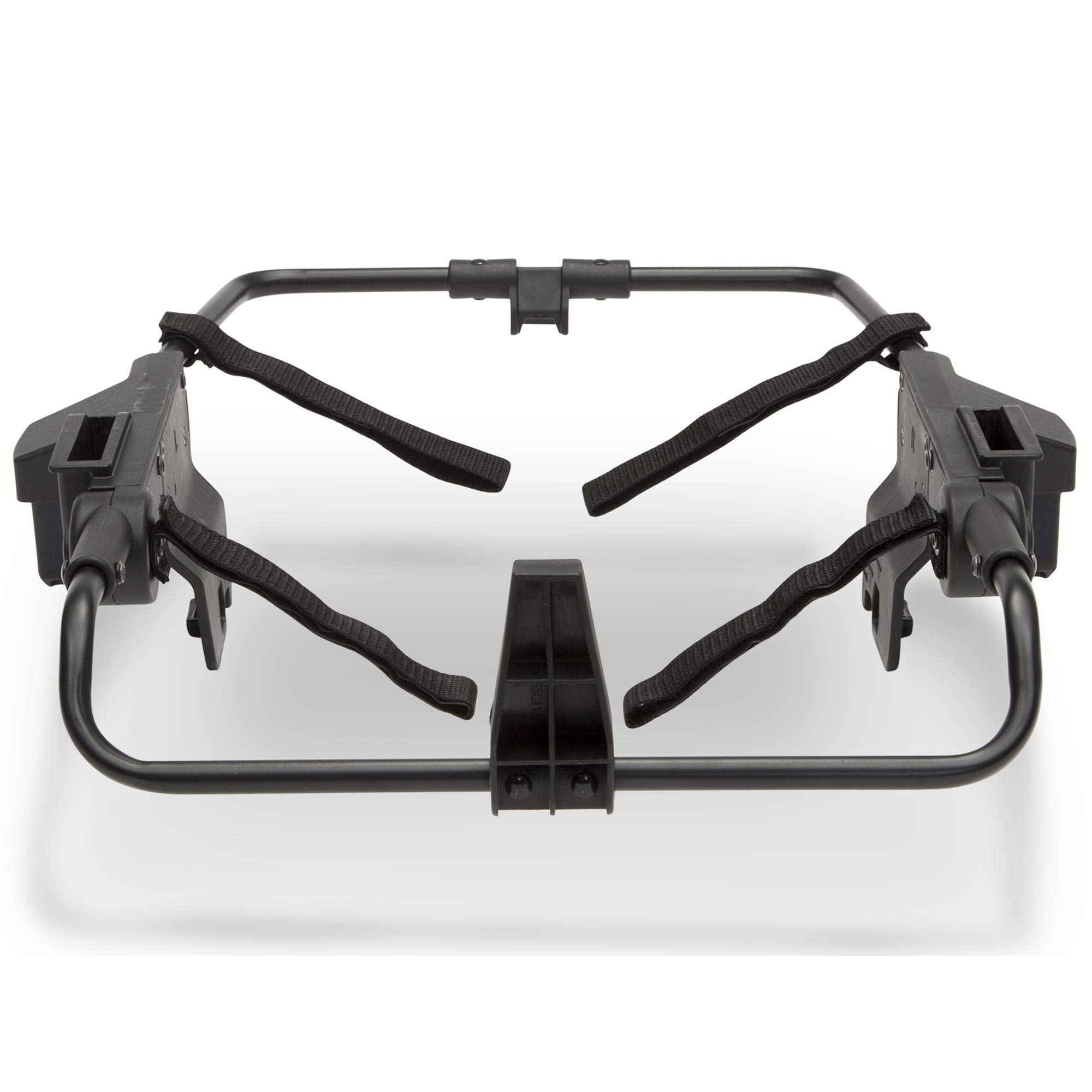 Jeep Gemini Car Seat Adapter by Delta Children - Works with Graco SnugRide (30,35,40), Evenflo Embrace, Evenflo Nurture, Chicco Keyfit 30, Britax B-Safe 35, Black