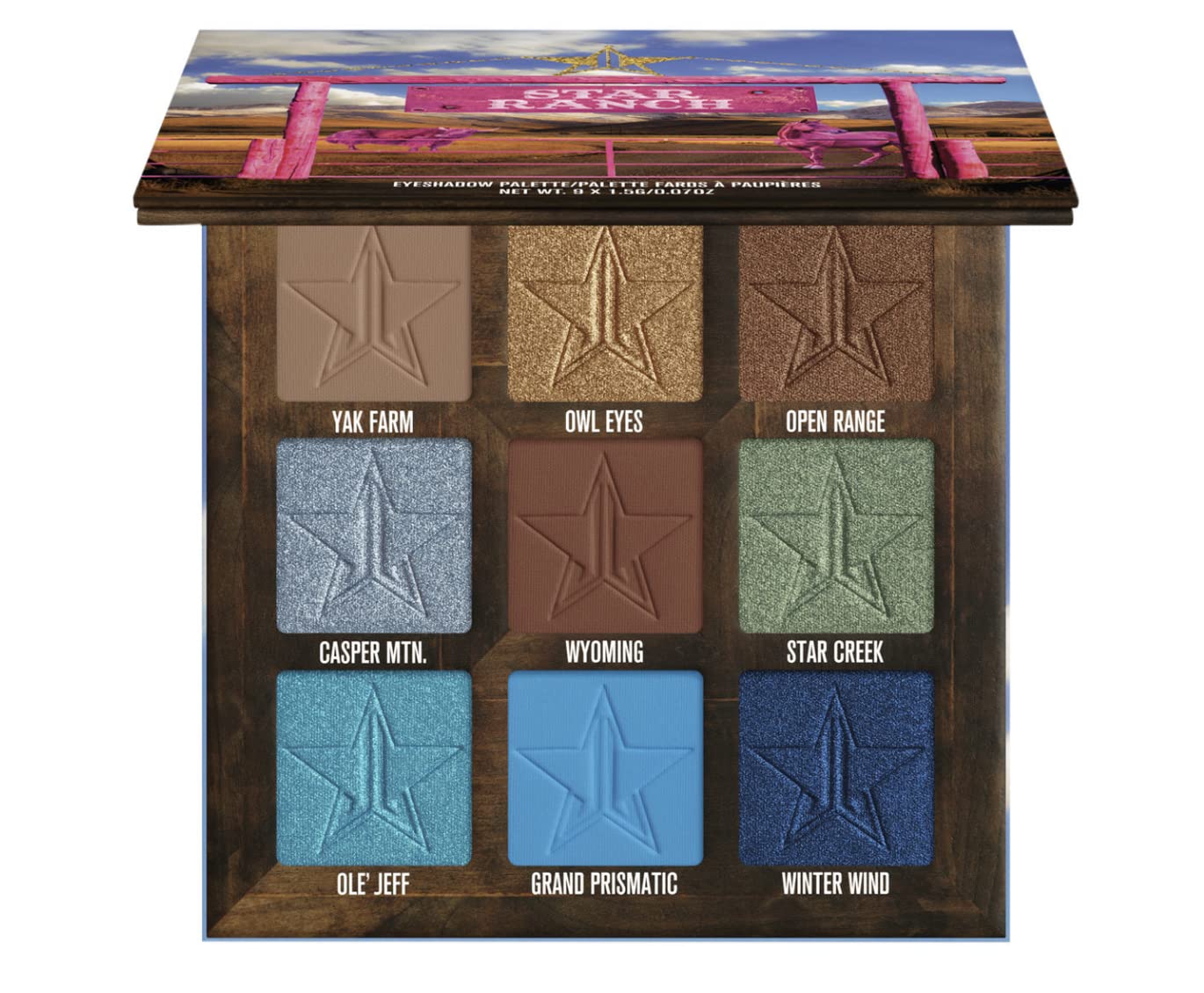 Jeffree Star Cosmetics Limited Edition Star Ranch Mini Eyeshadow Palette