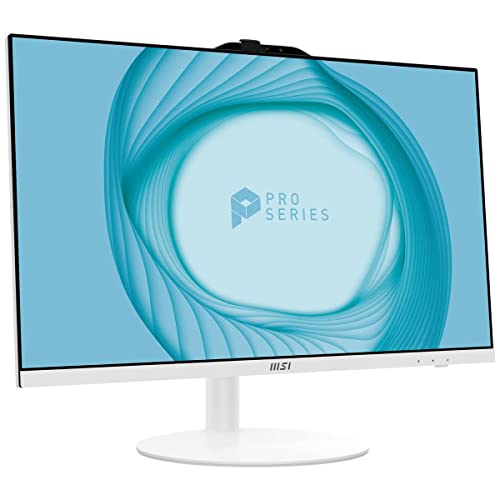 MSI PRO AP272 AIO Desktop, 27" FHD IPS-Grade LED, Intel Core i7-12700, 16GB Memory, 250GB SSD, WiFi 6, BT 5.1, Black, 3-YR Warranty, Windows 11 PRO (12M-030US)