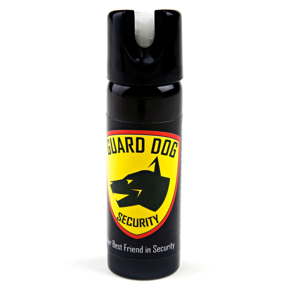 Guard Dog Security Glow in The Dark 3 oz Pepper Spray with UV dye - Police Strength – 25 bursts