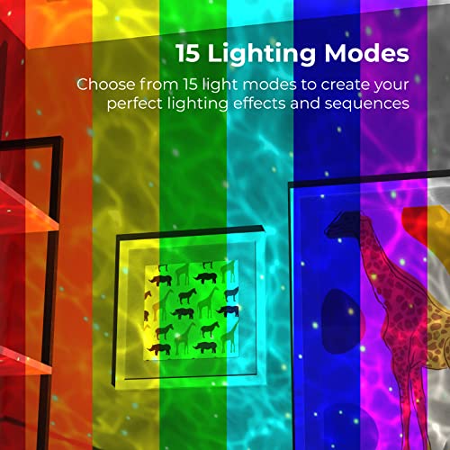 i-box Astral, Galaxy Projector, Bluetooth Speaker, Night Light, LED Lights, RGB Light Display, Tilt Wide Angle, Bedroom Accessories, Room Decor, Remote Control, Christmas Gift for Kids Adults