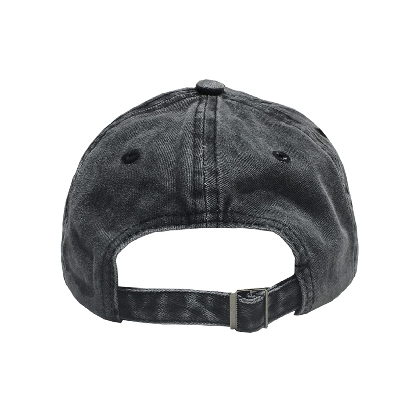 Men or Women Black Hat Plain Baseball Cap Adjustable Fitted Suitable for Exercise Like Fishing Running Golf Mission Cooling Down