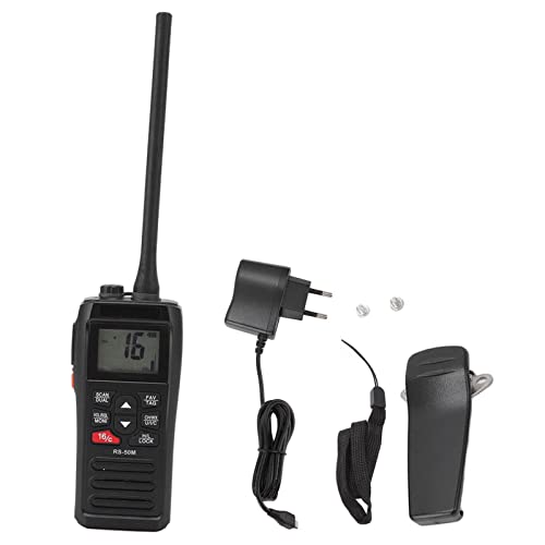 Marine Radio Portable Rechargeable Noise Reduction walkie talkies for Ship EU Plug