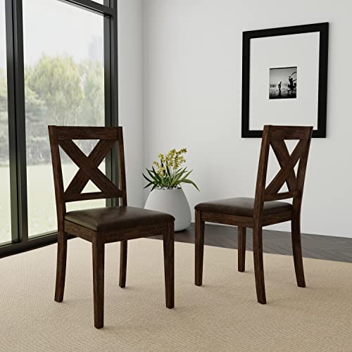 Hillsdale Spencer Dining Chair, Brown