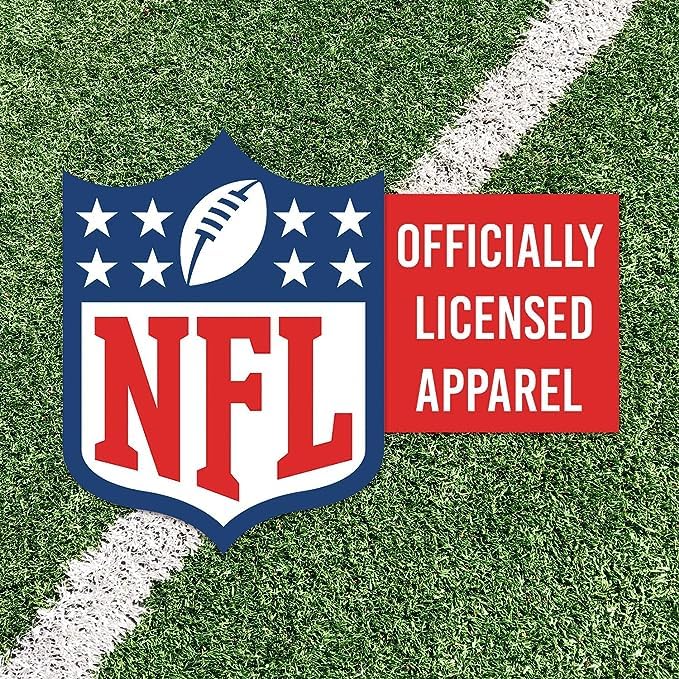 Gerber Unisex Baby Baby Boys NFL 3 Pack Short Sleeve Onesie Bodysuit, Team Color, 0-3 Months