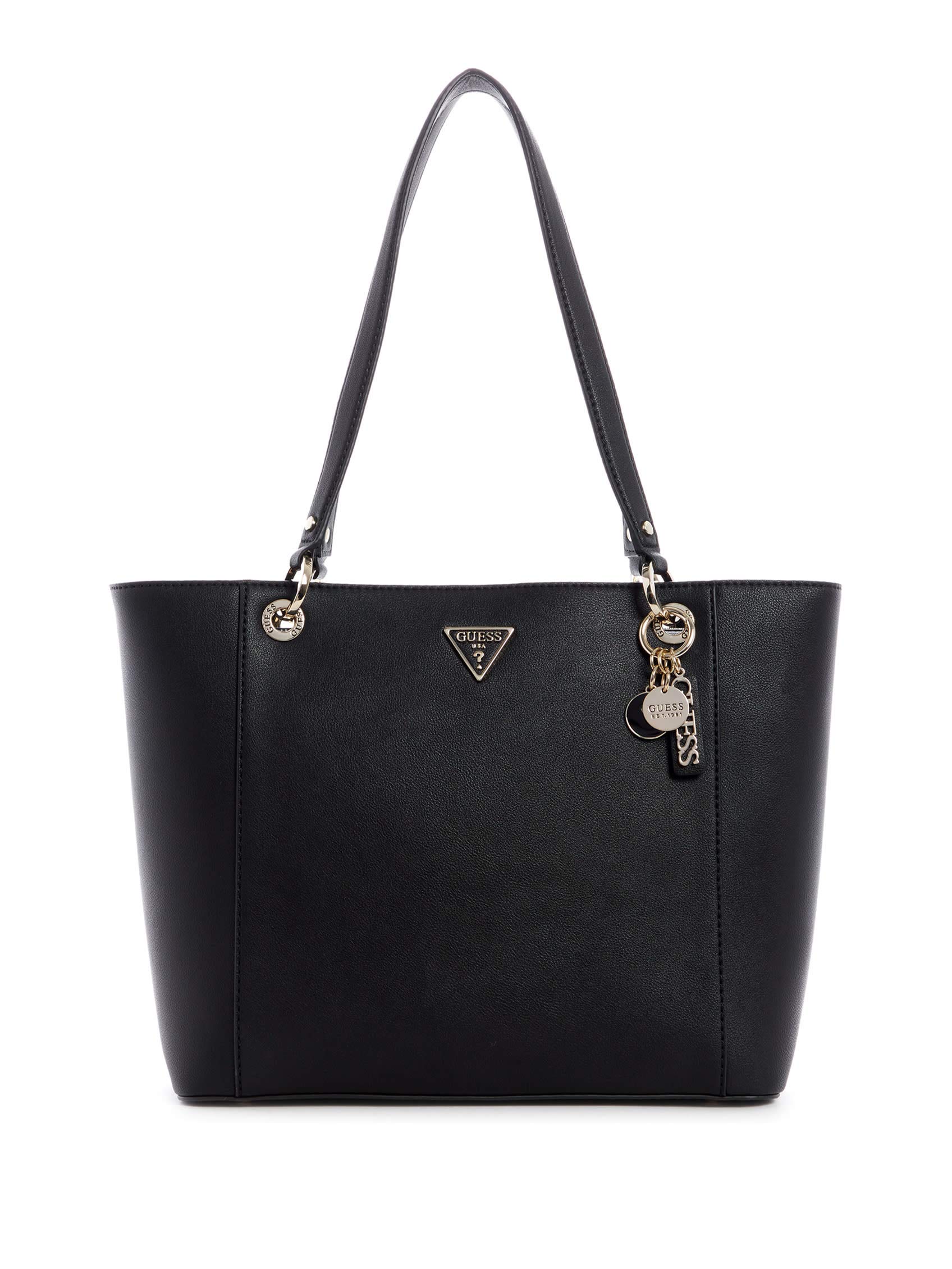 GUESS womens Noelle Elite Tote, Black, One Size EU