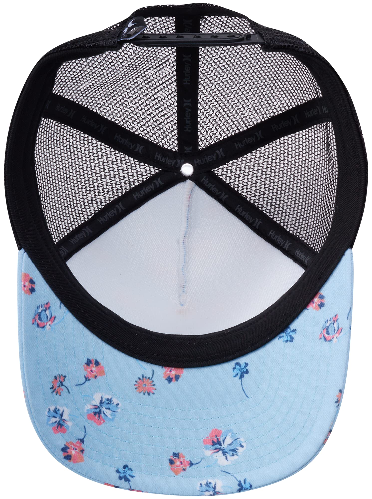 Hurley Icon Trucker Hat Pacific Blue One Size