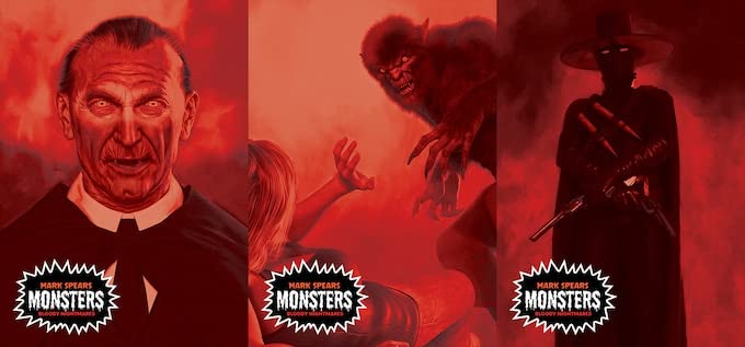 Mark Spears Monsters Halloween Edition 2022 Trading Card Series Hobby Box