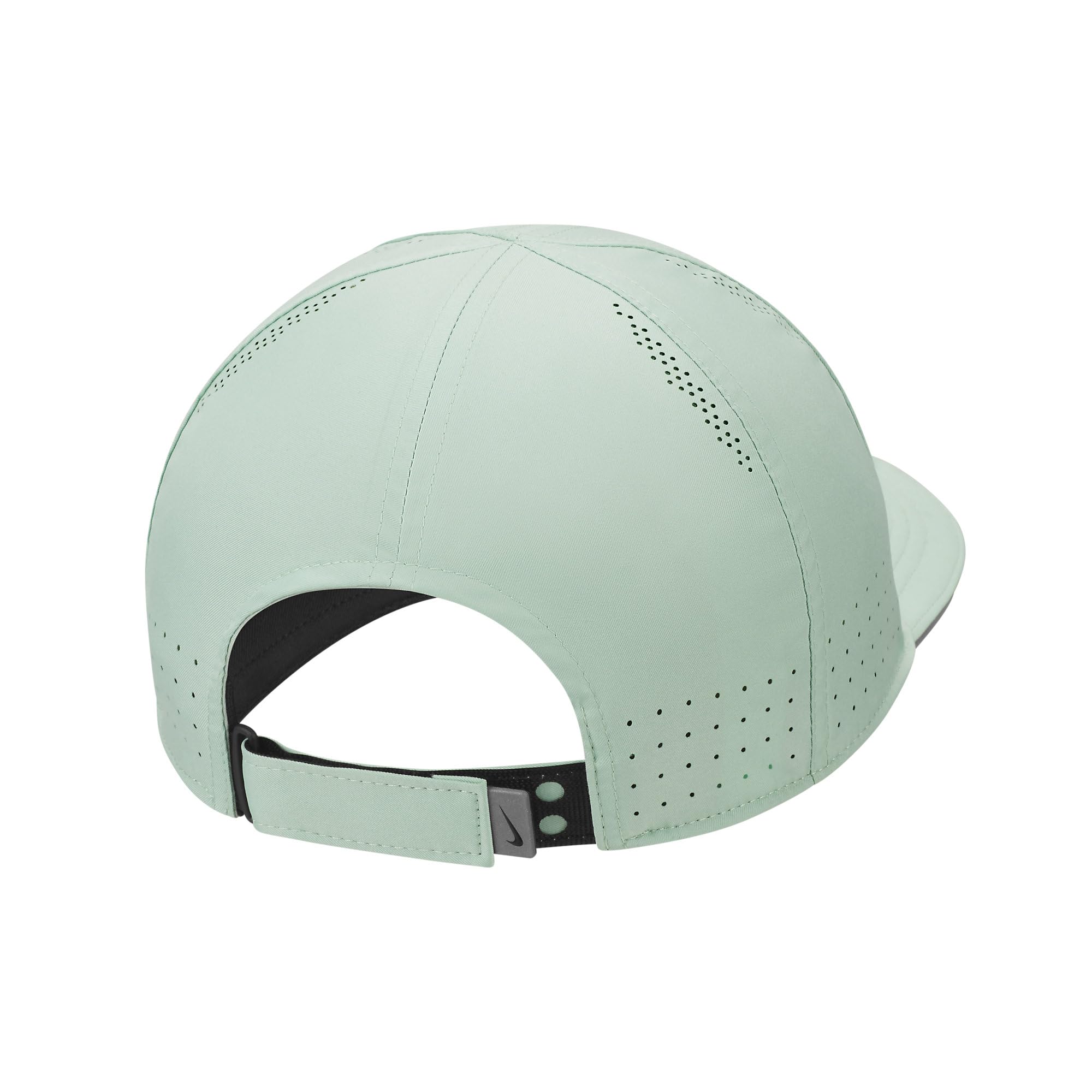 Nike Dri-FIT Aerobill Featherlight Perforated Adult Unisex Running Cap (US, Alpha, One Size, Enamel Green)