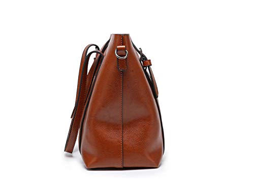 KKP Leather Purses and Handbags for Women Top Handle Ladies Shoulder Bags