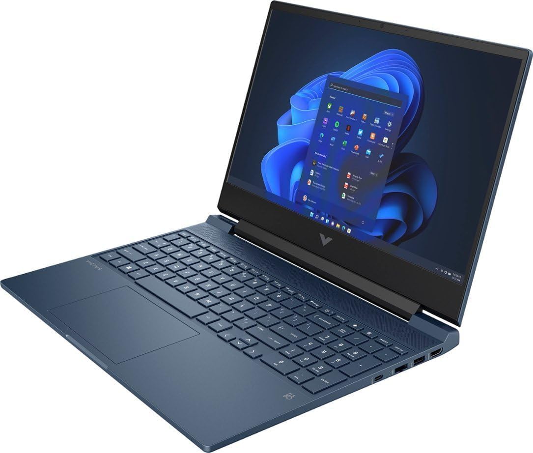 HP 2023 Newest Victus Gaming Laptop, 15.6" 144 Hz Display, Intel Core i5-13420H Processor, NVIDIA GeForce RTX 3050 Graphics, 64GB RAM, 2TB SSD, Backlit Keyboard, Wi-Fi 6, Windows 11 Home