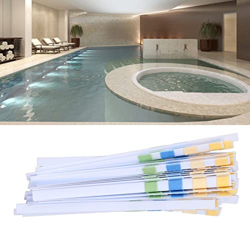 PH Test Strips, 100Pcs Urine Test Strips, 15 Seconds Test Colorimetric Method, PH Strips, for Urine, Saliva, Drinking Water, Laboratory, Aquarium, Gym, Swimming Pool,