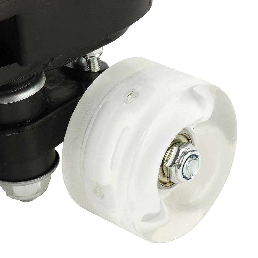 jessie Roller Skates for Women, PU Leather Double Row Roller Skates, Classic Roller Skates with Shoes Bags