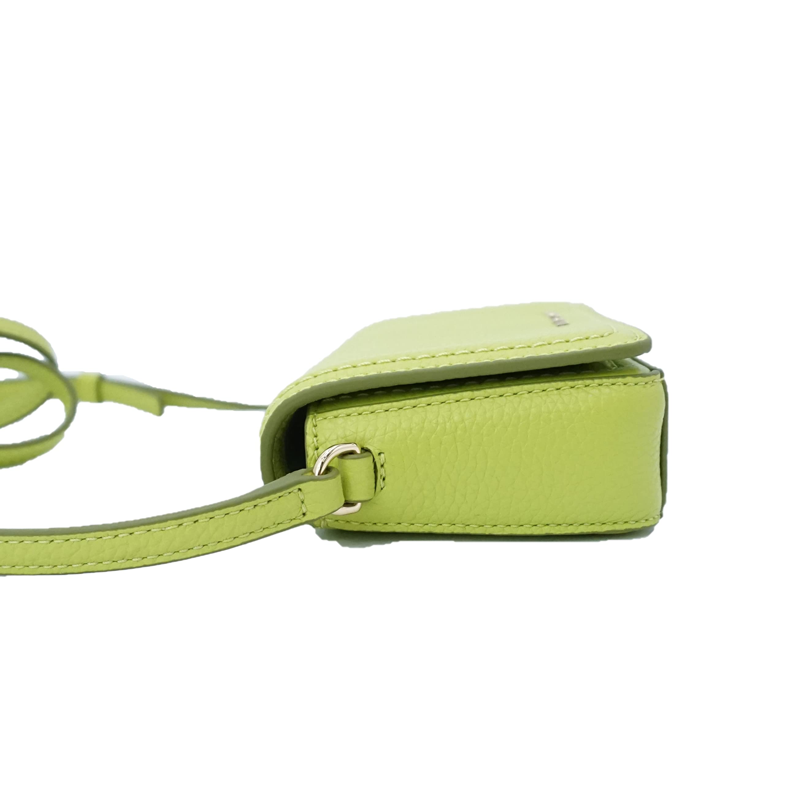 Marc Jacobs H107L0FA21-322 Green Oasis With Gold Hardware Women's Groove Leather Mini Crossbody Bag