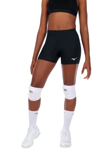 Mizuno Girls' Vortex V2 Volleyball Short, Navy, Large