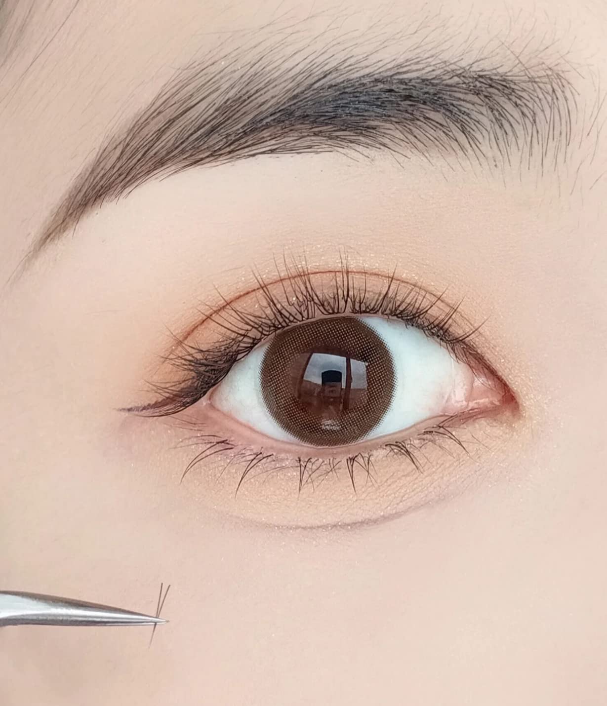 Ninetynine 240pcs V Shape Bottom Lower Lash (6-7mm) Natural Individual False Eyelash Extension Soft Handmade Bottom Lashes Clusters