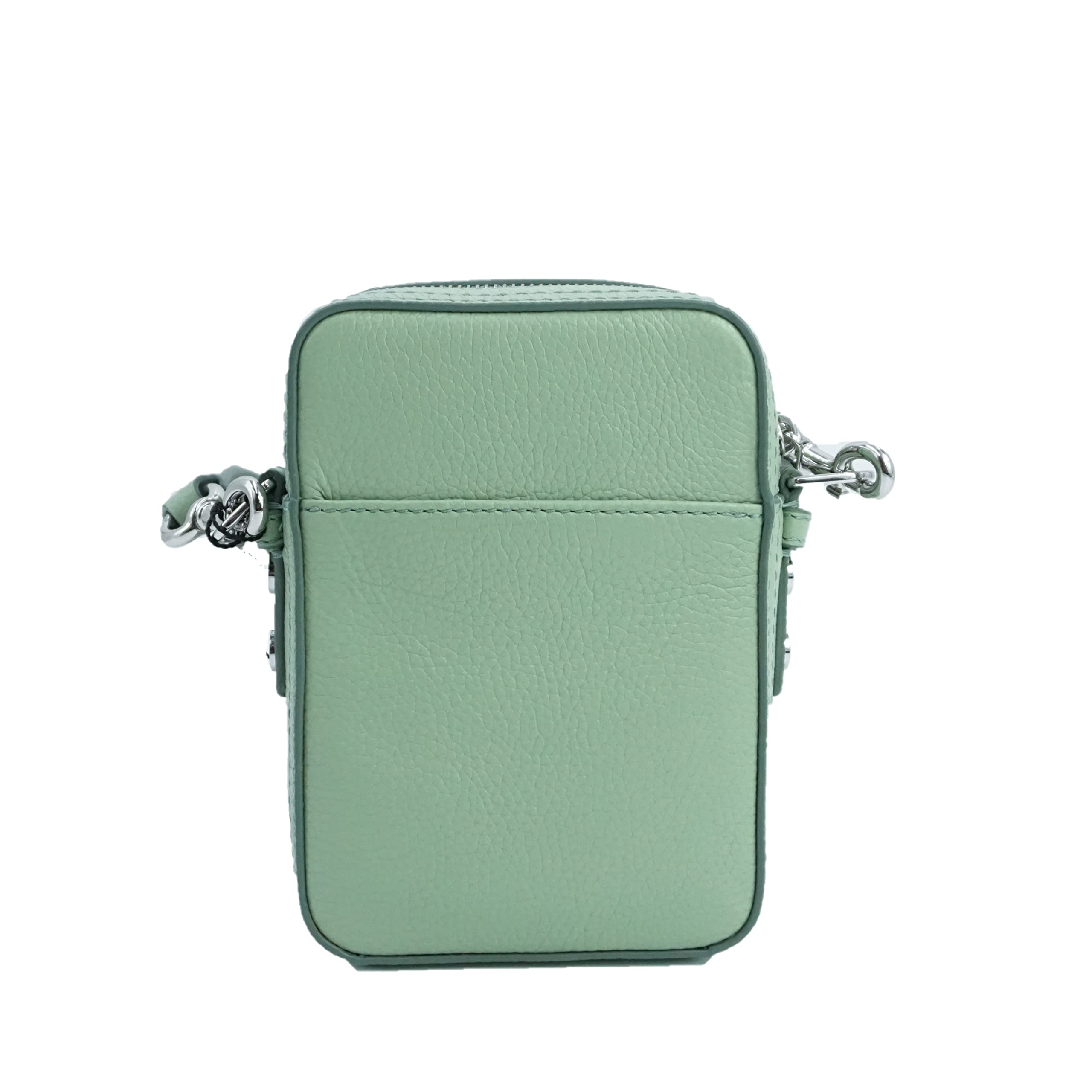 Marc Jacobs H131L01RE21-331 Mint Green With Gold Hardware Women's North South Leather Crossbody Bag