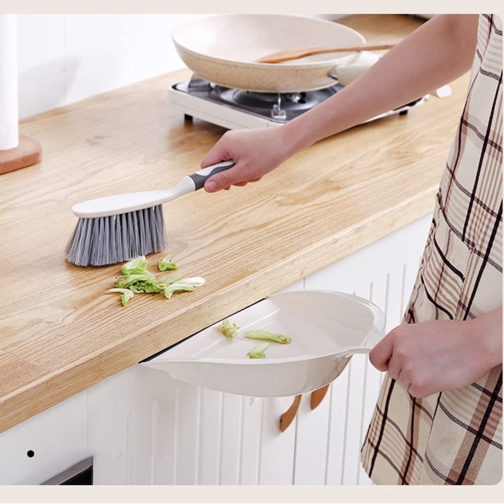 Mini broom, dustpan set, children's pet cleaning broom, student desktop broom, dustpan combination small,broom with dustpan combo set,mini broom and dustpan set, for dining tables, tables, sofas