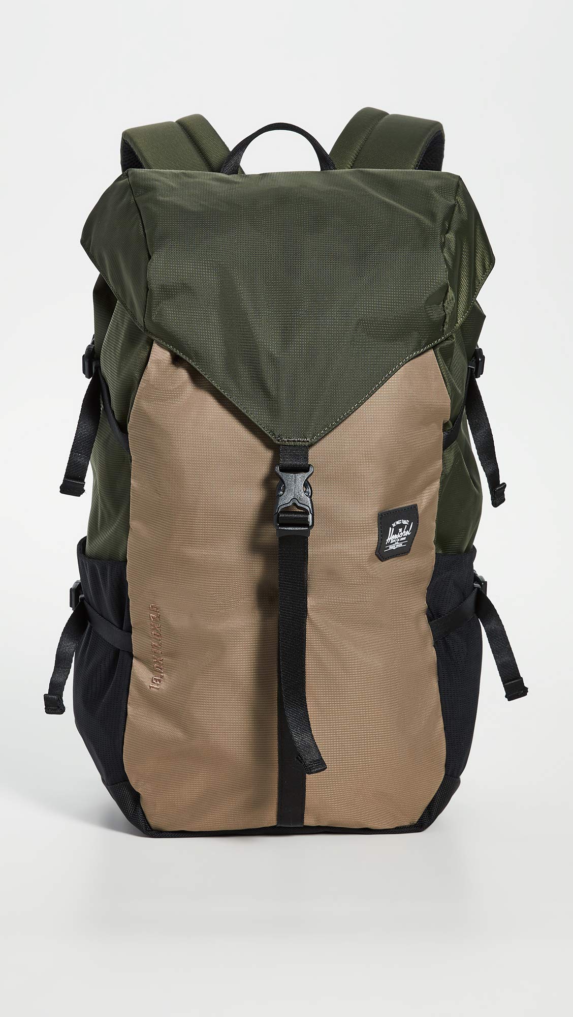 Herschel Supply Co. Men's Barlow Large Backpack, Dark Olive Multi, One Size