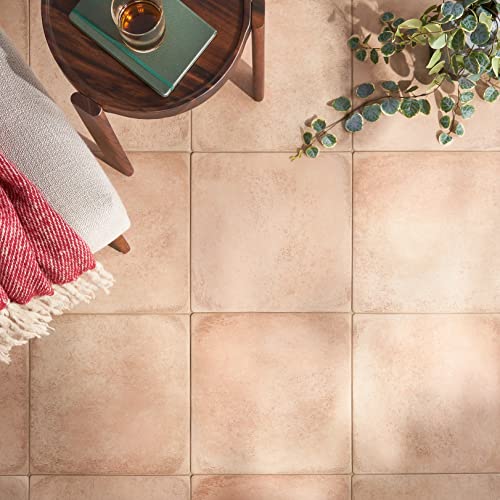 Ivy Hill Tile Kaleo Clay 14.17 in. x 14.17 in. Matte Porcelain Terracotta Look Floor and Wall Tile (10.76 Sq. Ft. / Case)