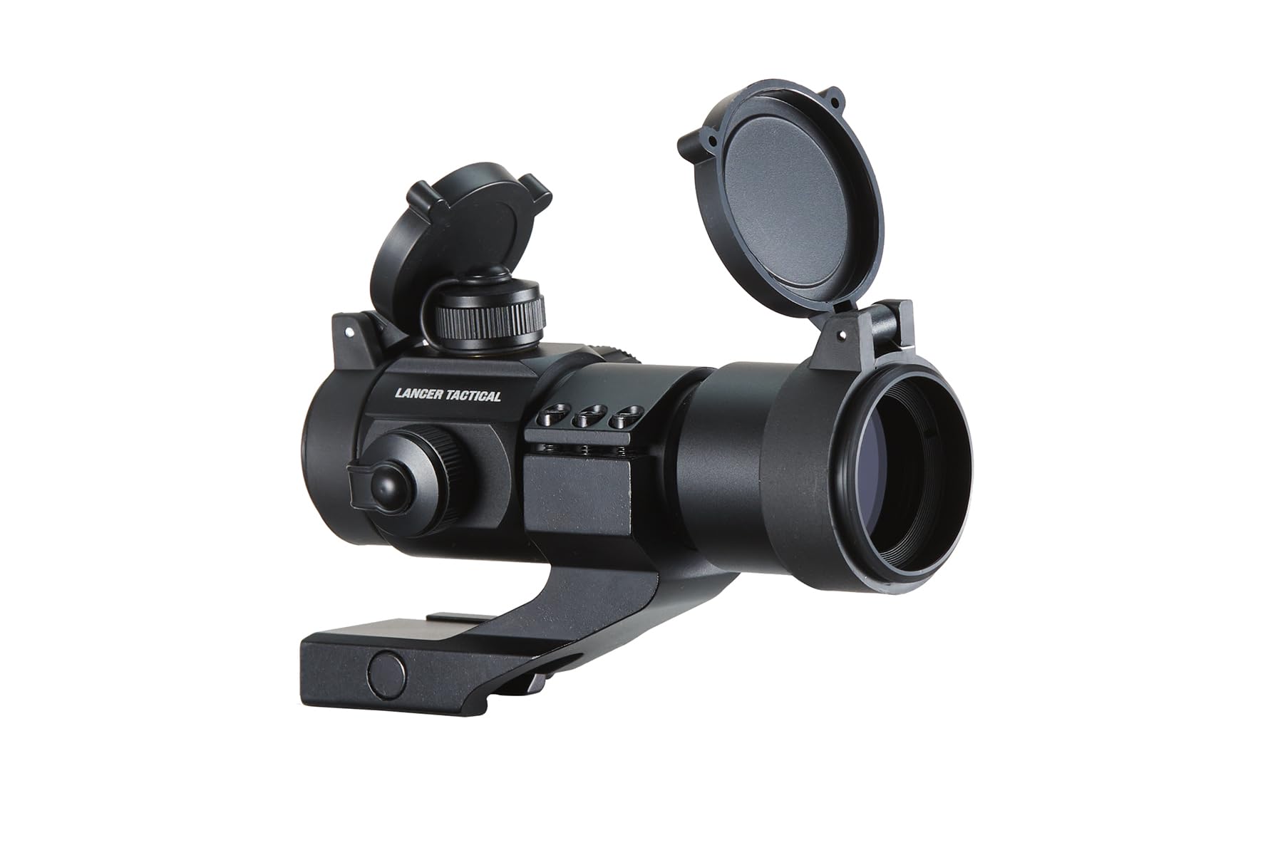 Lancer Tactical Airsoft Tactical Gun Sight Red Green Dot Scope Reflex Sight for 20mm Cantilever Mount