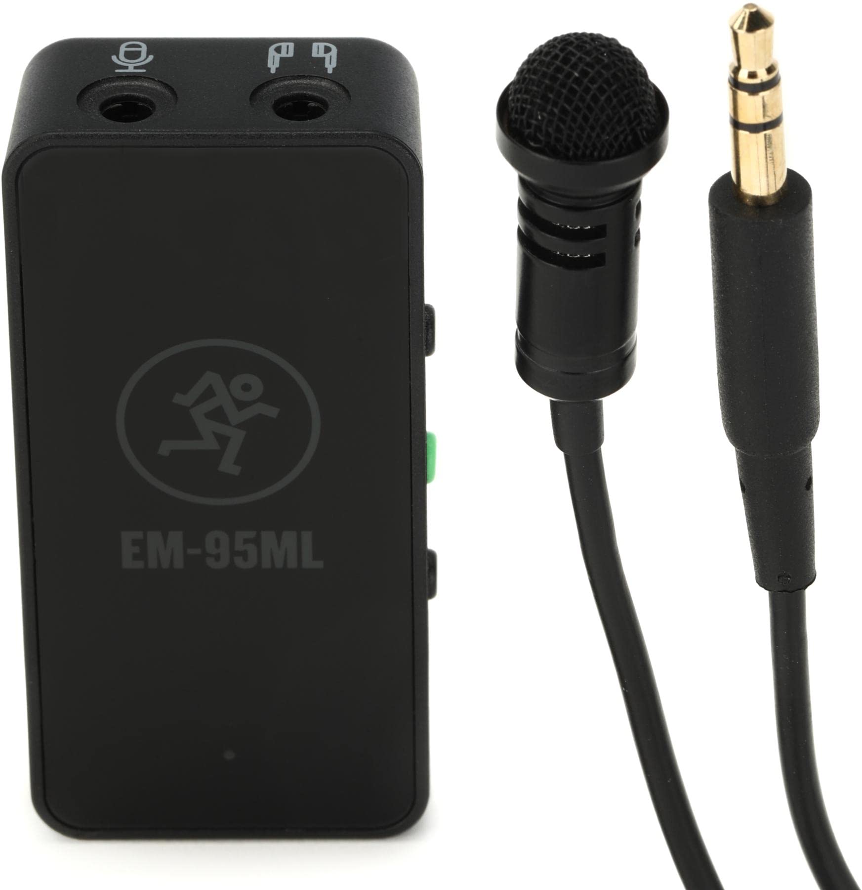 Mackie EM-95ML Lavalier Microphone with In-line Amplifier for Smartphones and DSLR Cameras