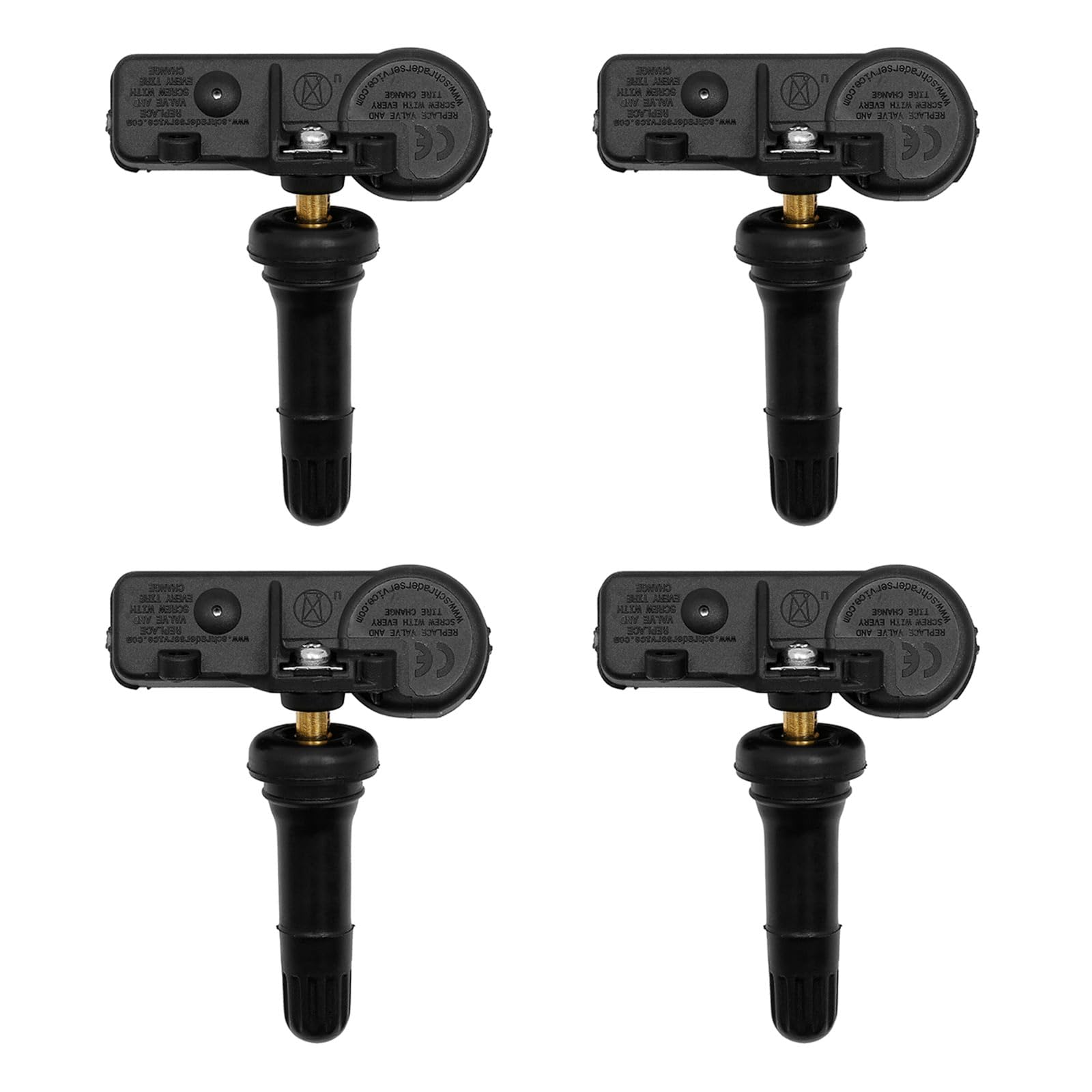 HQPASFY Tire Pressure Sensor 433MHz TPMS 4PCS Compatible with Dodge Charger Challenger Ram Chrysler 300 & More Replaces# 56029398AB