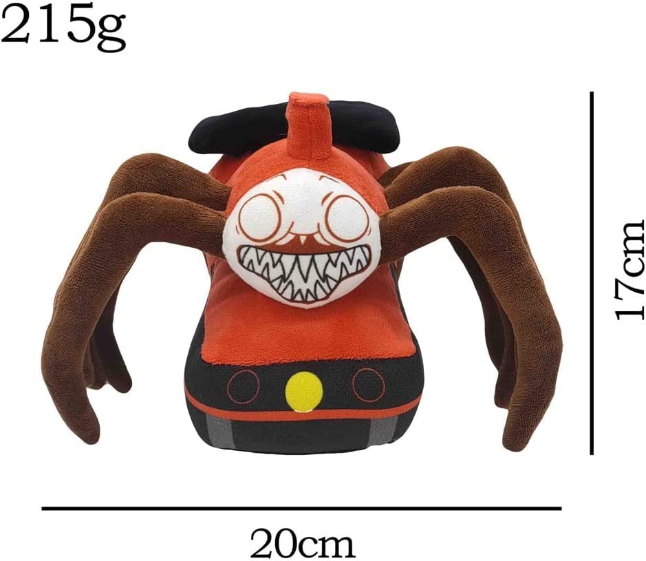 MODADM Choo Choo Charles Plush Toy, 8.7inch Charles Spider Train Doll, Choo Choo Train Plush Doll,Gift for Kids Fans