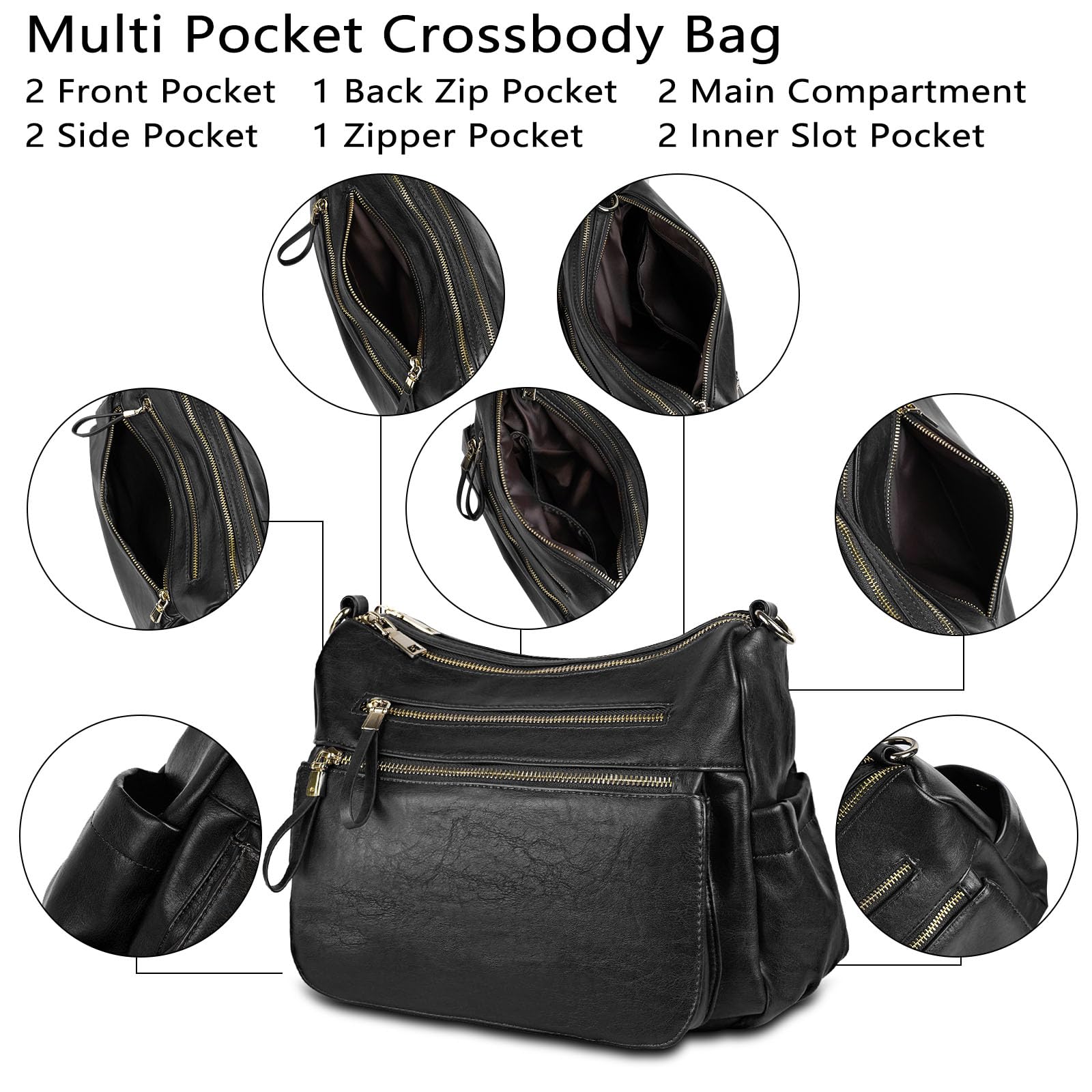 KOGTLA Purse Strap Replacement Crossbody Shoulder Strap Adjustable Canvas Straps Handbag Guitar Strap Jacquard Belts
