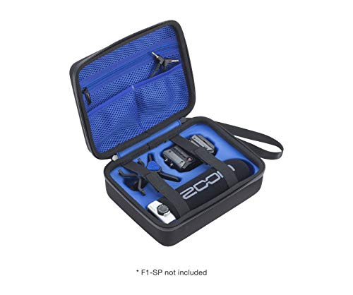 Zoom APF-1 Accessory Pack for F1 Field Recorder, Includes Lavalier Microphone, Windscreen, Mic Clip, and Belt Clip & CBF-1SP Carrying Case for F1-SP and Accessories