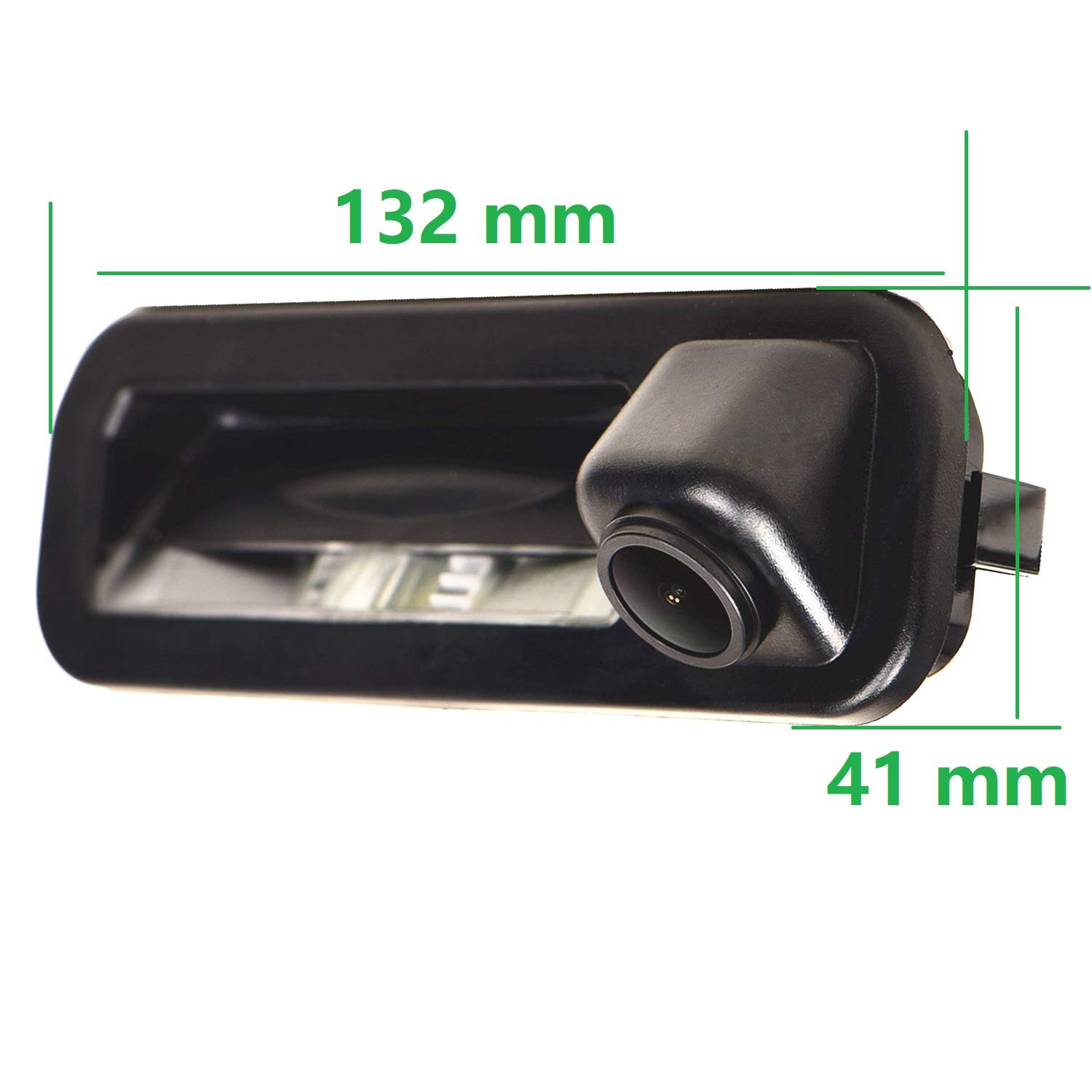 HD 1280x720p Rear Reversing Backup Camera Rearview Trunk Handle Camera Night Vision Ip68 Waterproof for Focus SE/Focus ST/Focus 2/ Focus 3/ Focus Turnier Mk3/ Escort 11-14