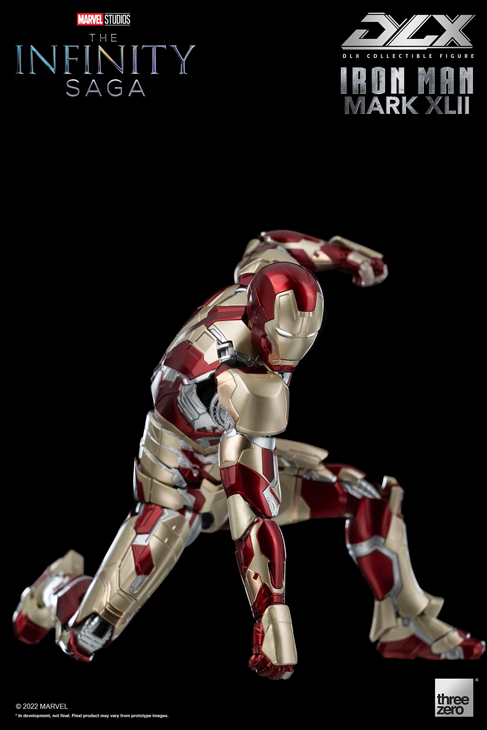 Marvel Infinity Saga: Iron Man Mark 42 1:12 Scale DLX Action Figure